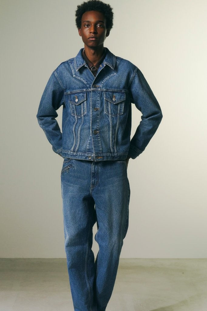 LIMITED EDITION STONE BIO DENIM JACKET / INDIGO – roarguns ONLINE STORE
