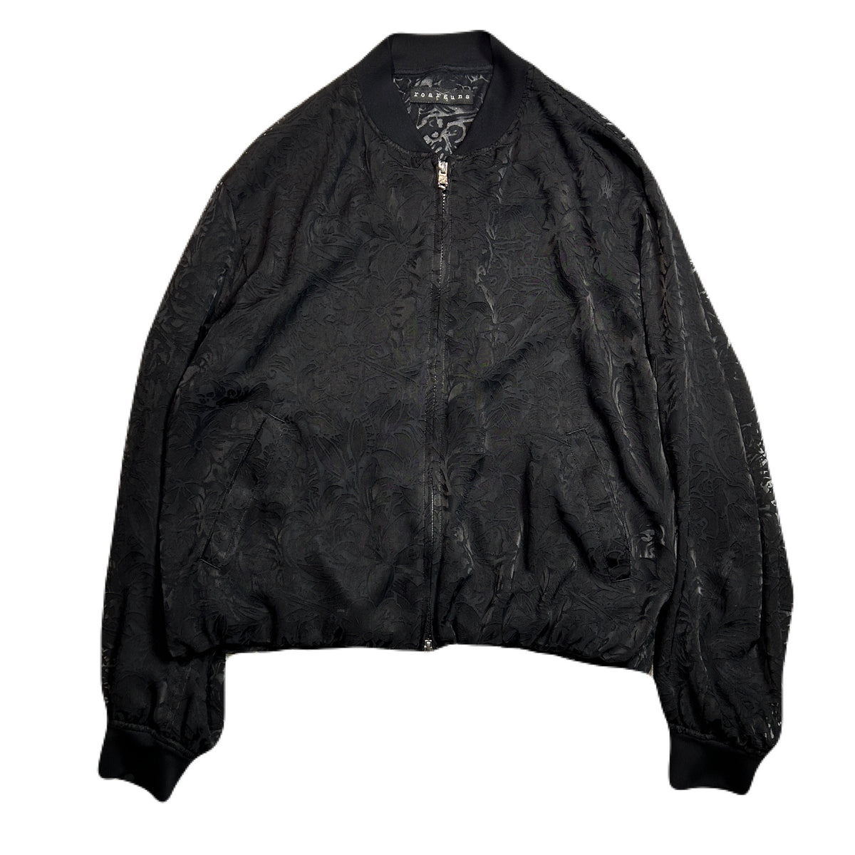 WOMENS FLOWER OPAL JACKET / BLACK – roarguns ONLINE STORE